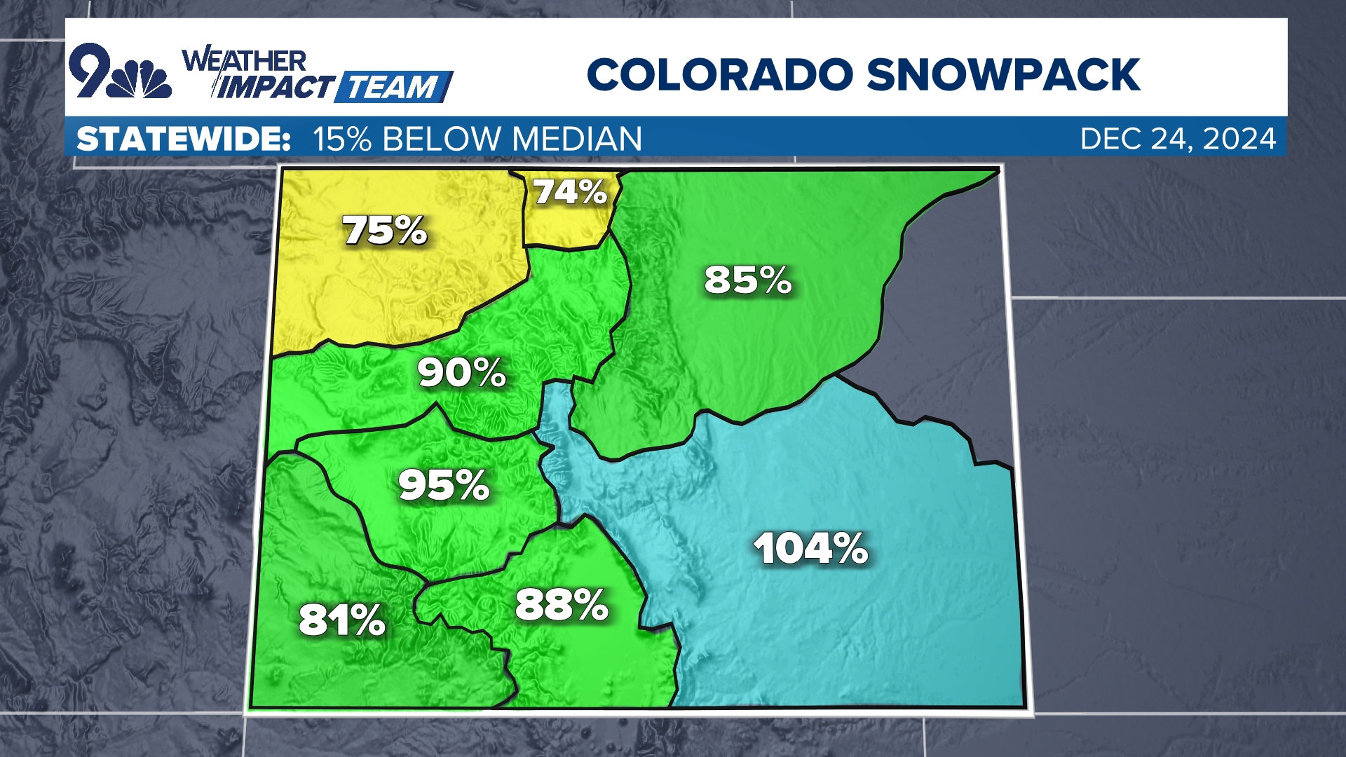 Colorado may have its least snowpack for the month of December ever ...