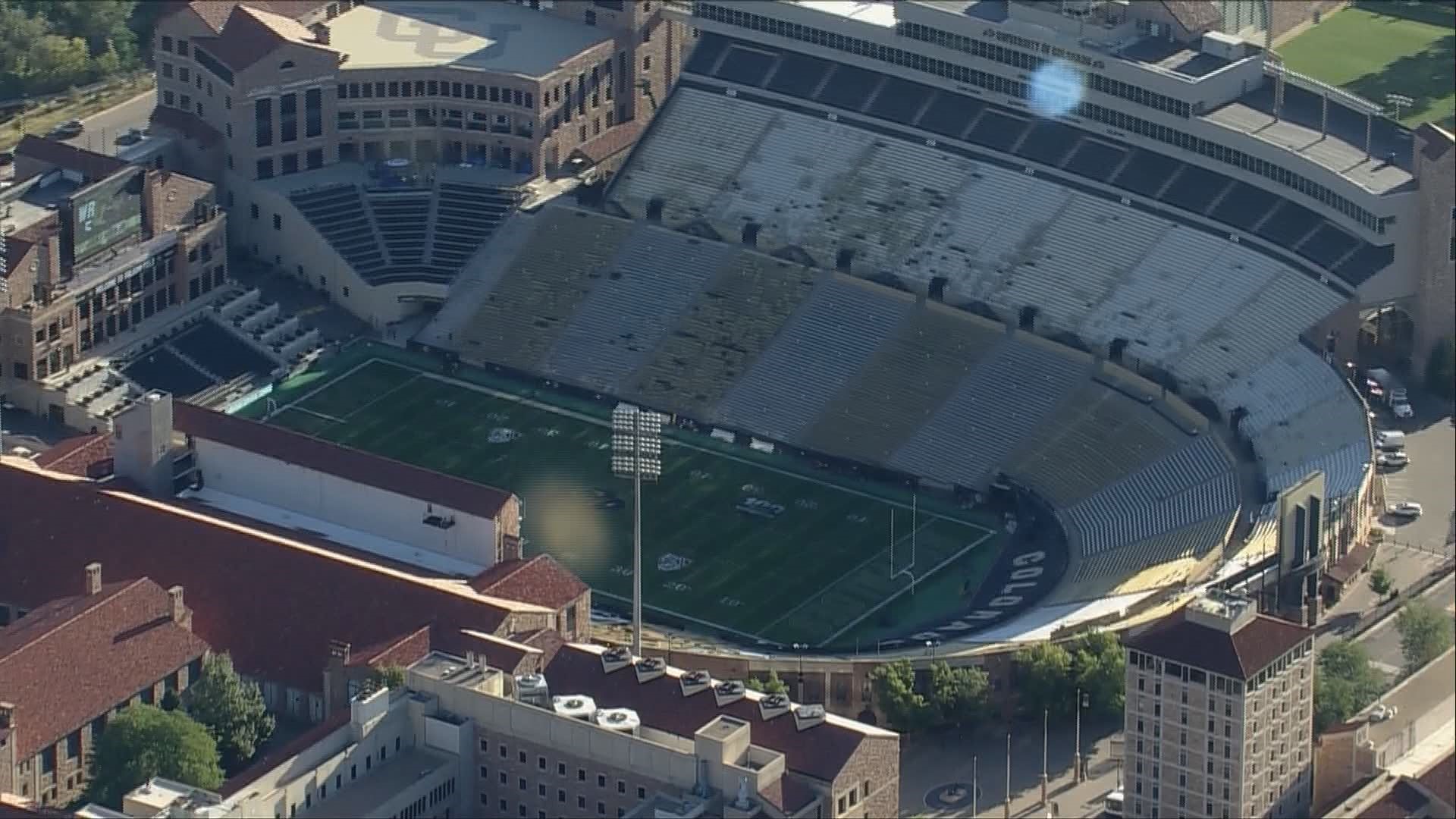 Colorado Buffaloes building new scoreboard at Folsom Field | 9news.com
