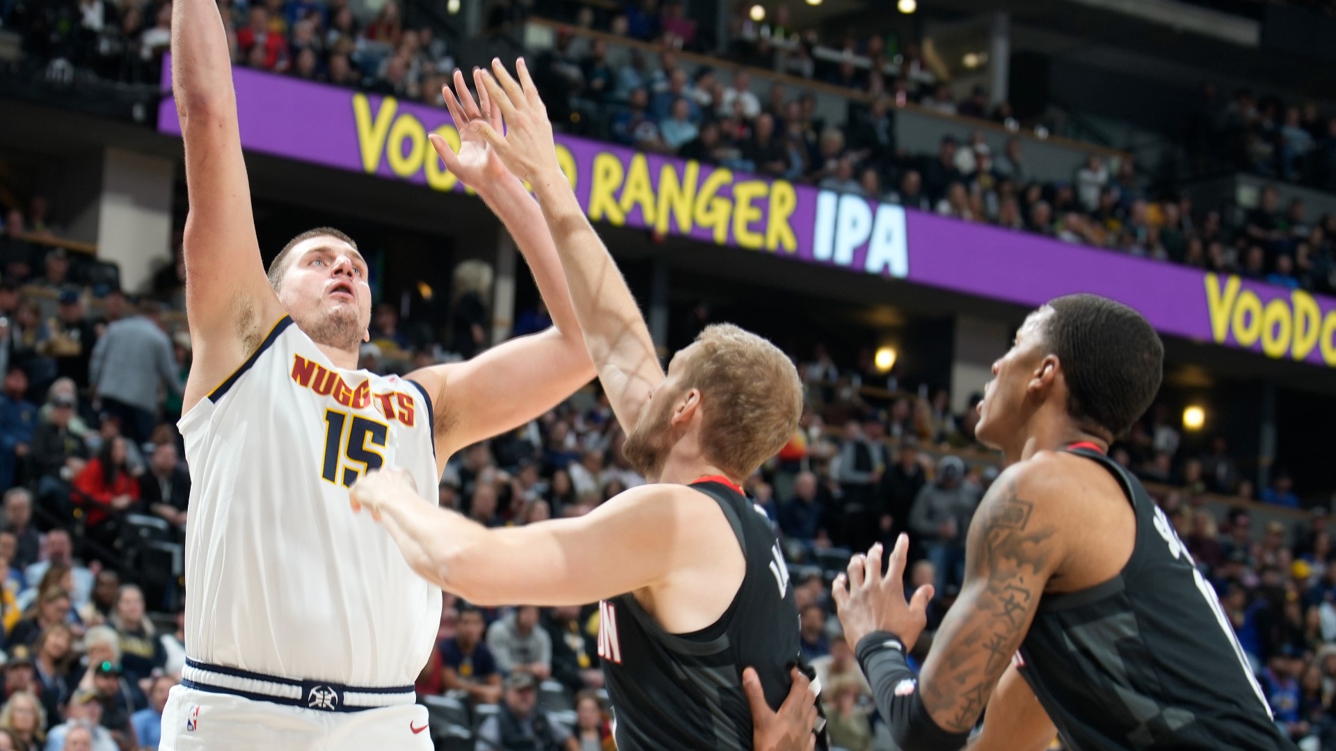 Nuggets defeat Rockets 134-124 | 9news.com