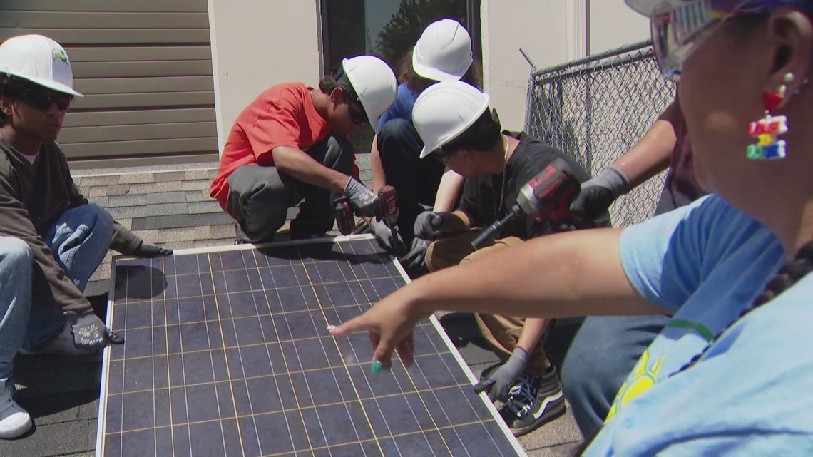 Students prepare for solar careers in summer academy | 9news.com
