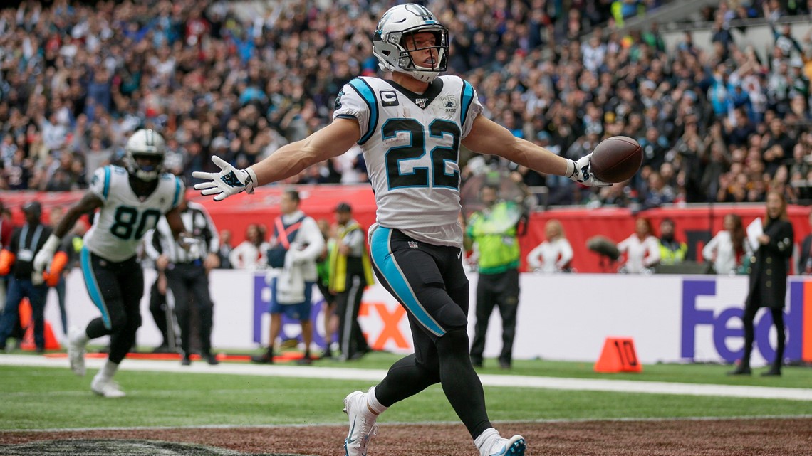 Christian McCaffrey prepares to play father's former Broncos team ...