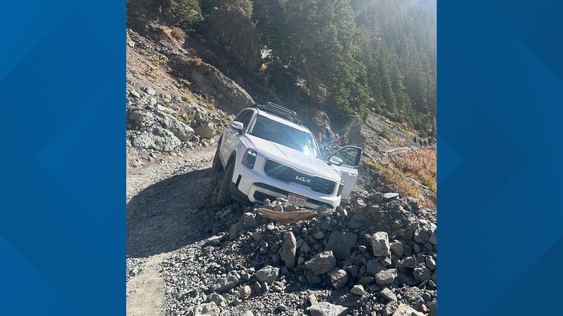 Colorado's Black Bear Road reopens after SUV mishap | 9news.com