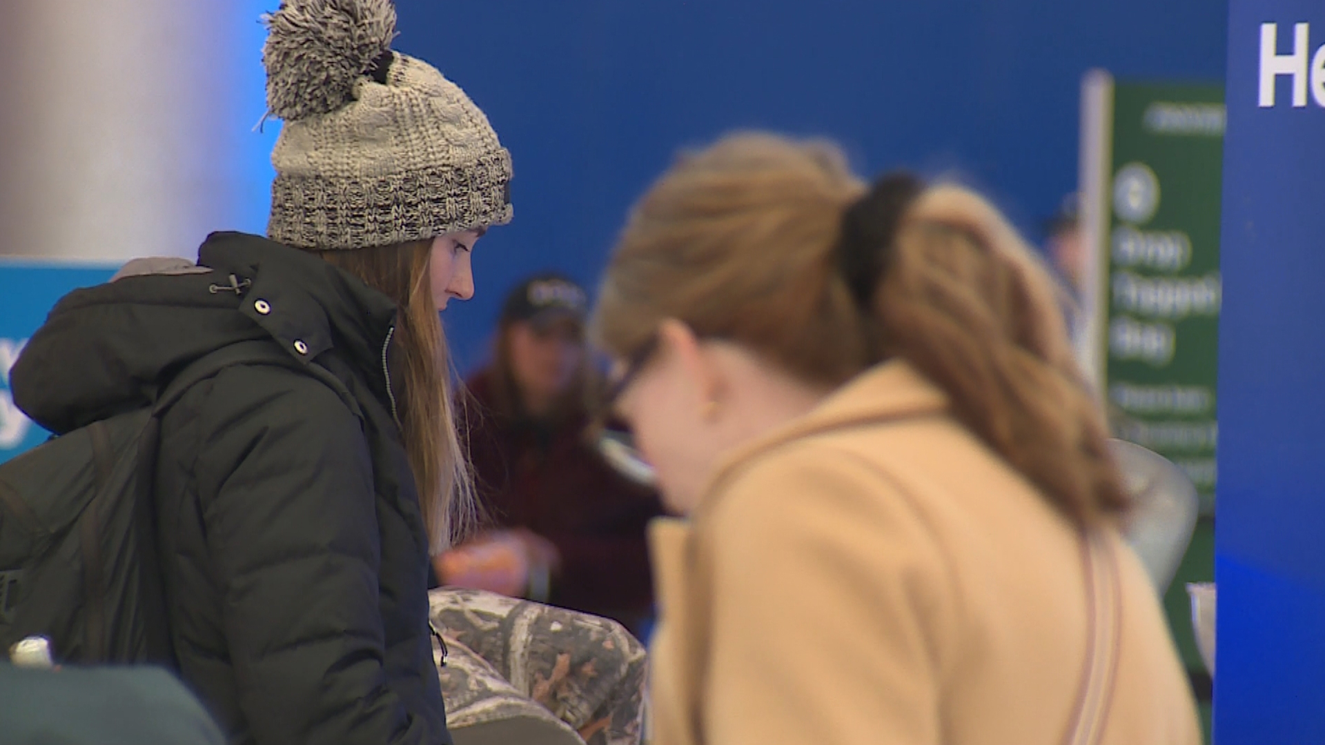 Flights delayed, canceled at Denver airport during snow, below-zero ...
