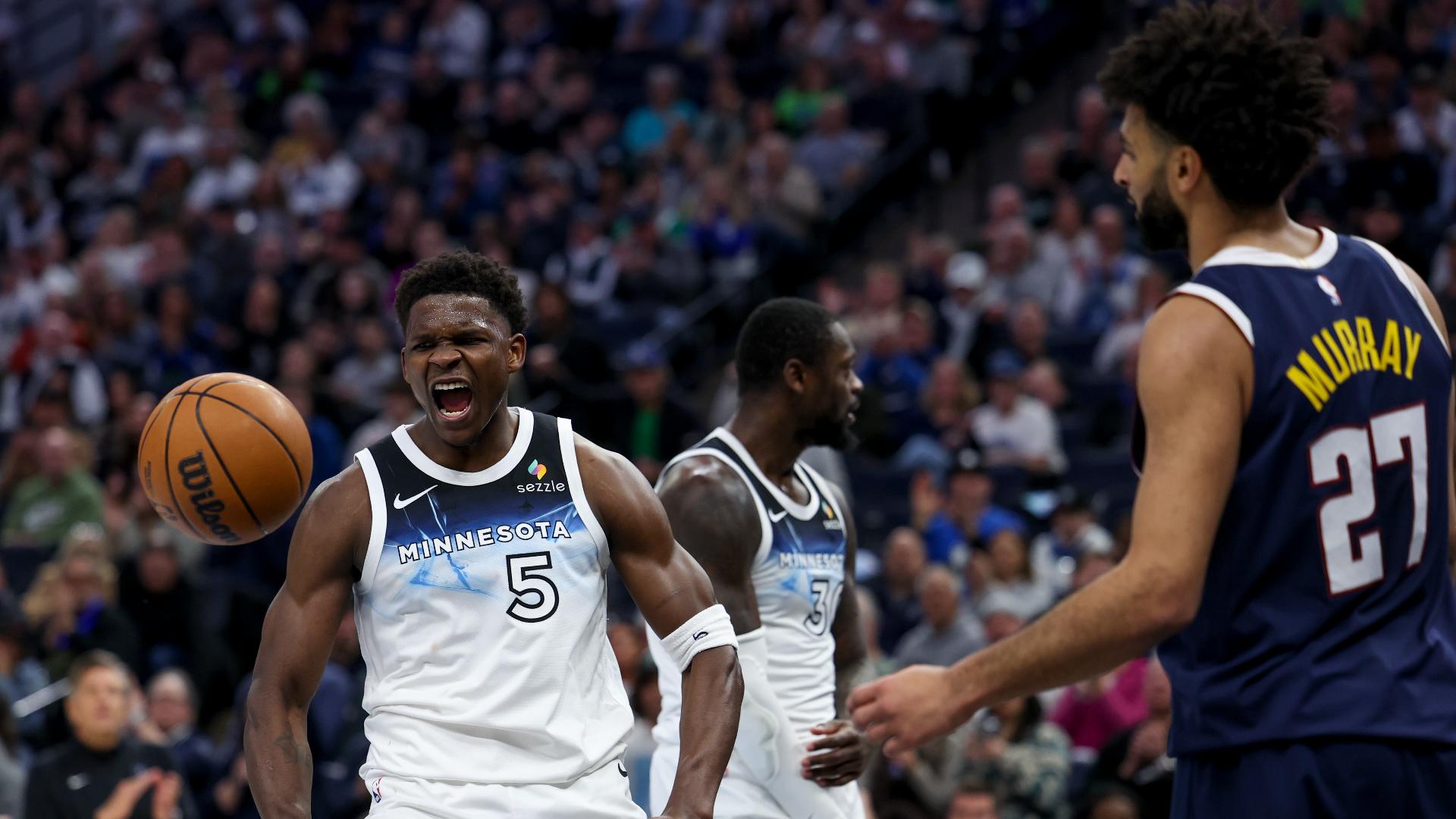 Timberwolves beat Nuggets 133-104 | 9news.com