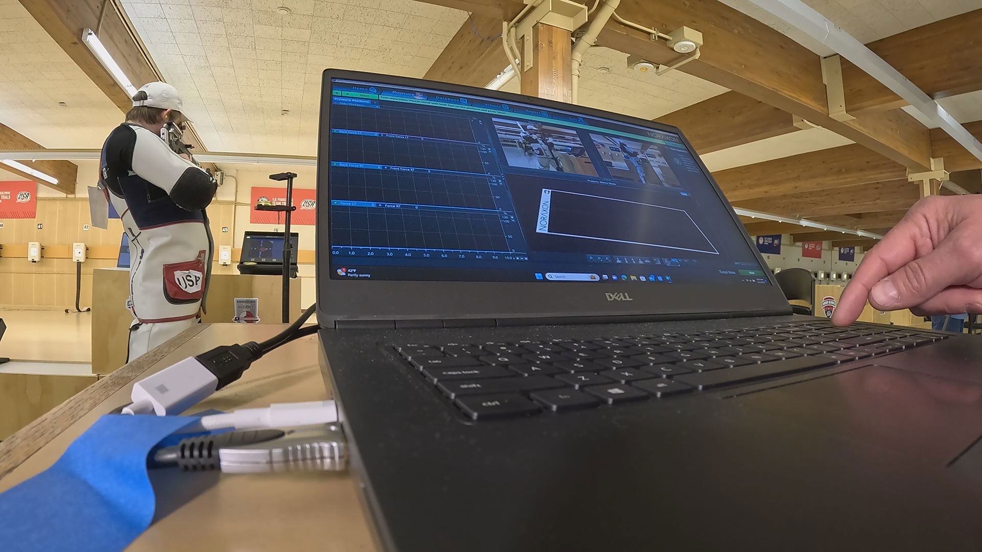 How Paris Olympics shooting athletes use new sensor technology | 9news.com