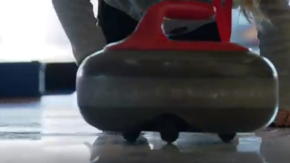 Olympic museum lets guests try their hand at curling | 9news.com