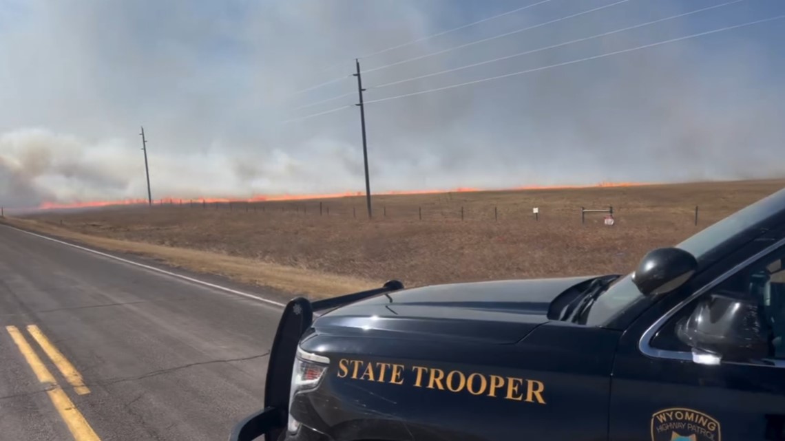 I-25 reopens at Colorado-Wyoming border after wildfire | 9news.com
