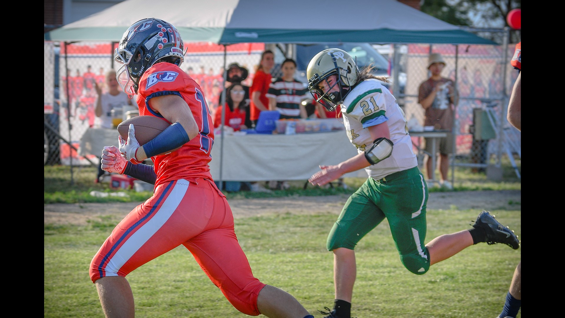 Belleview Christian football vs. South Park High School football ...