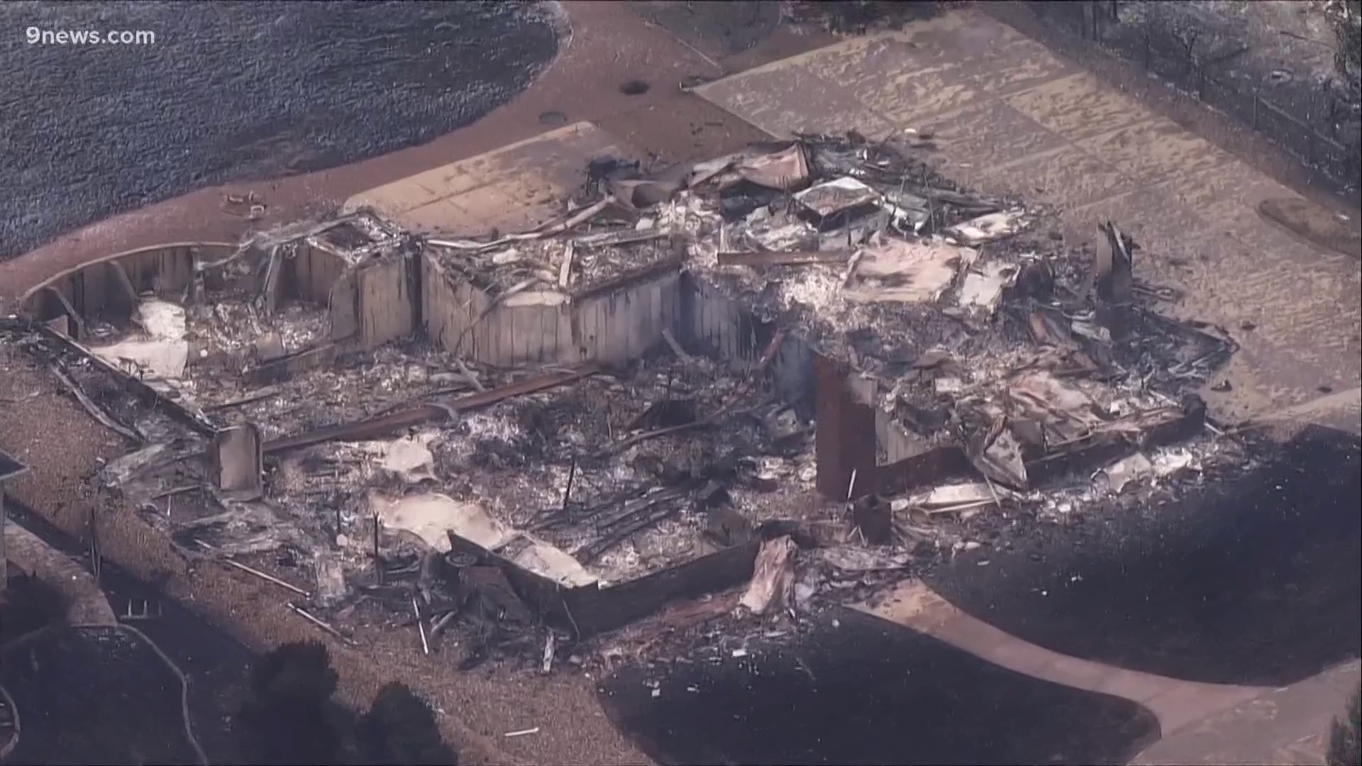 Marshall Fire: Aerial photos from Sky9 show wildfire damage | 9news.com