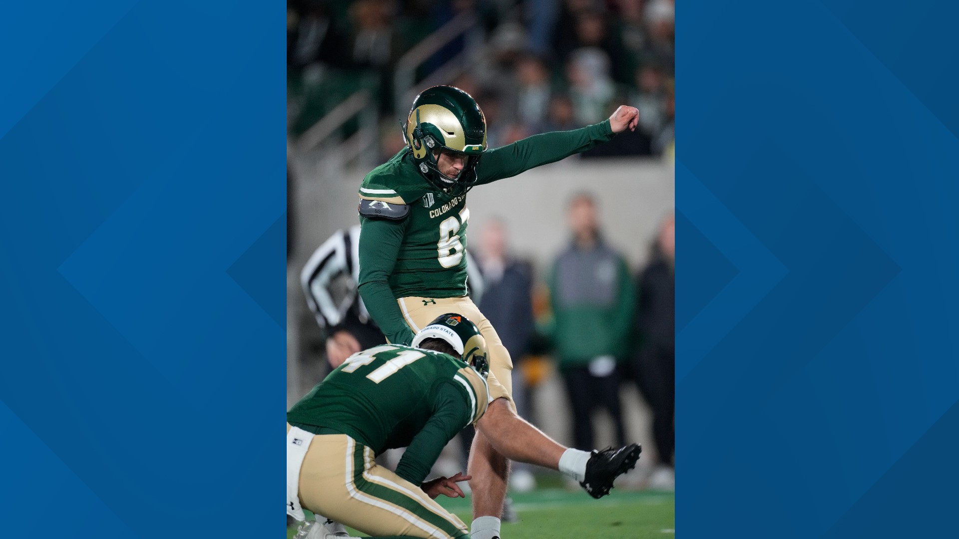 Colorado State kicker Jordan Noyes family man | 9news.com