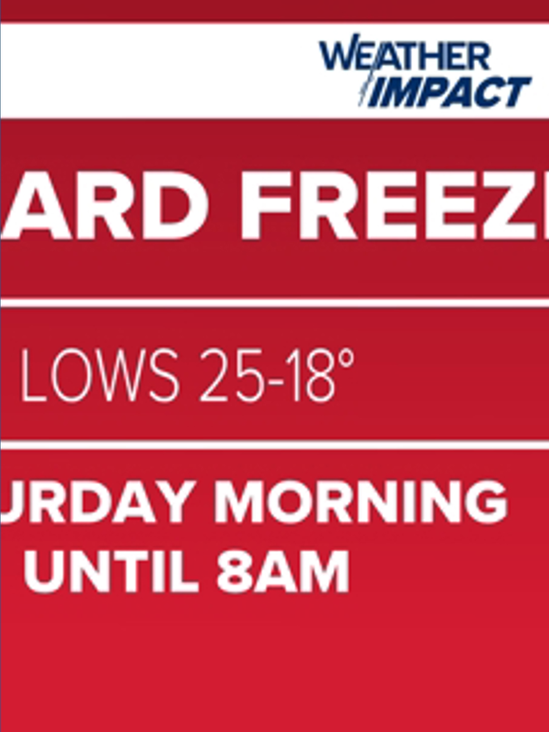 Weather Impact Alert: Colorado faces hard freeze as temperatures ...