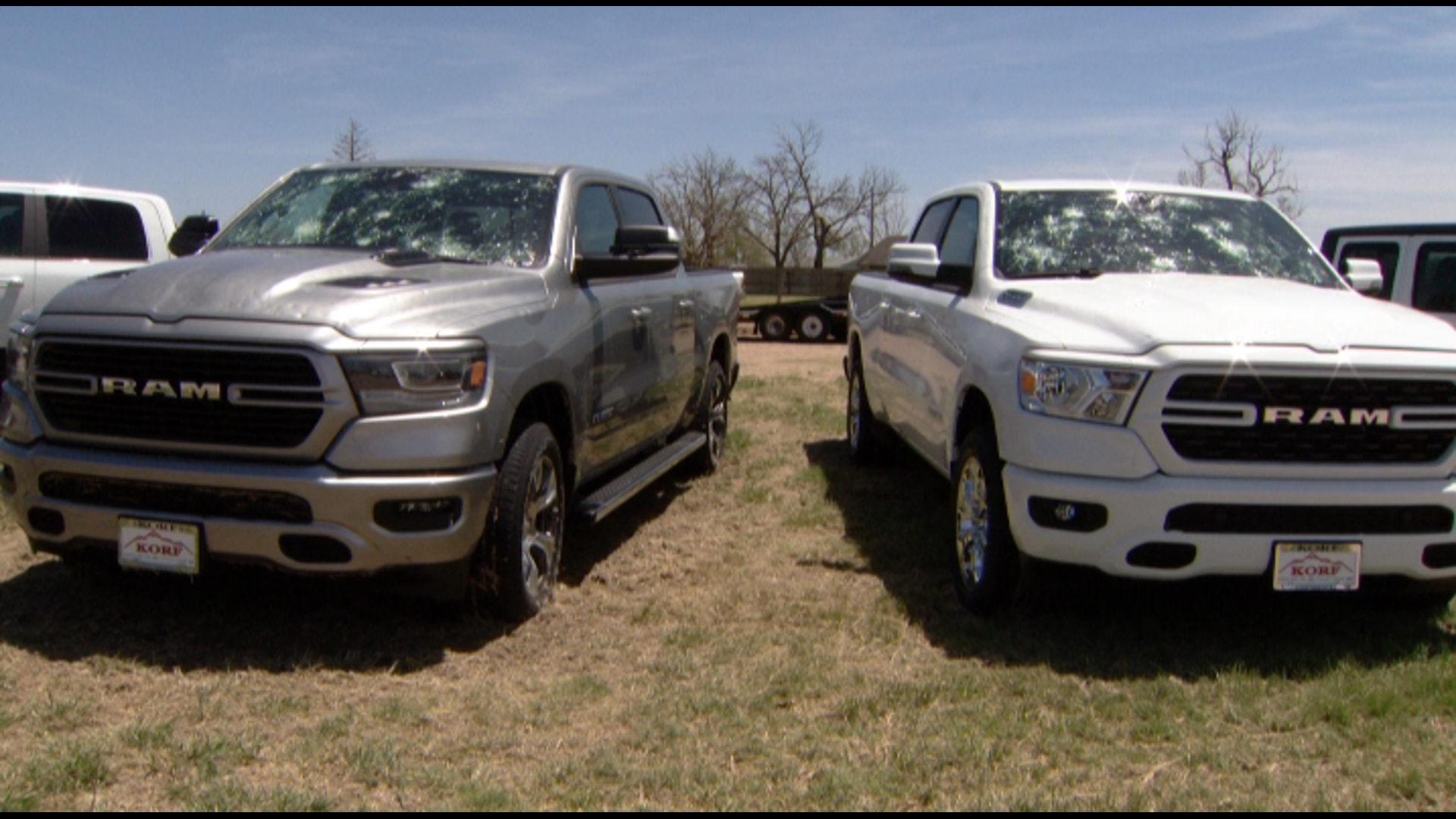 A week after storms struck, Yuma is tallying up hail damage | 9news.com