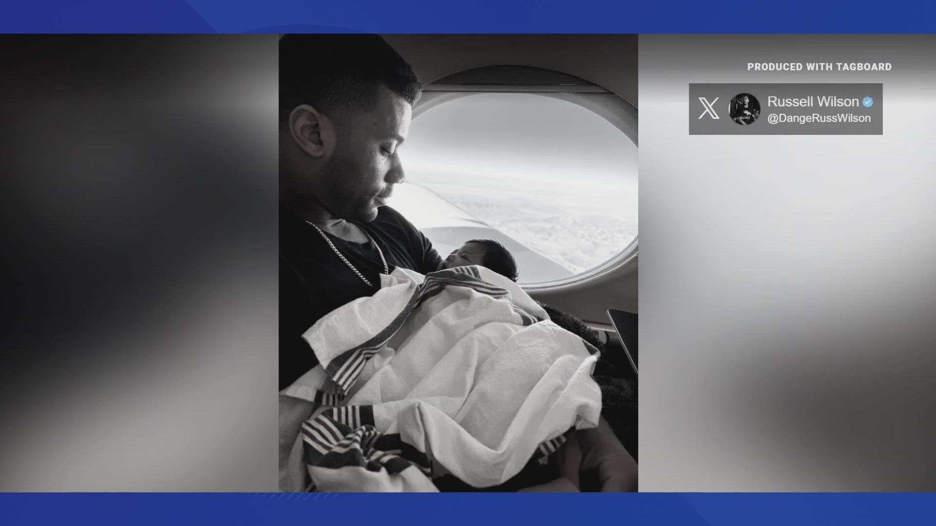 Ciara, Russell Wilson fly home with newborn baby Amora | 9news.com