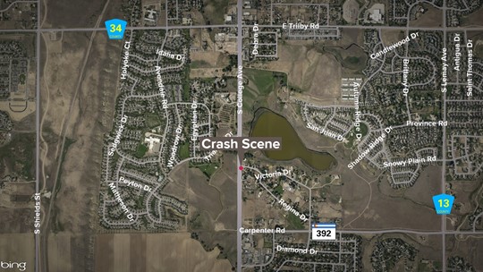 Man dead after auto-pedestrian crash in Fort Collins | 9news.com