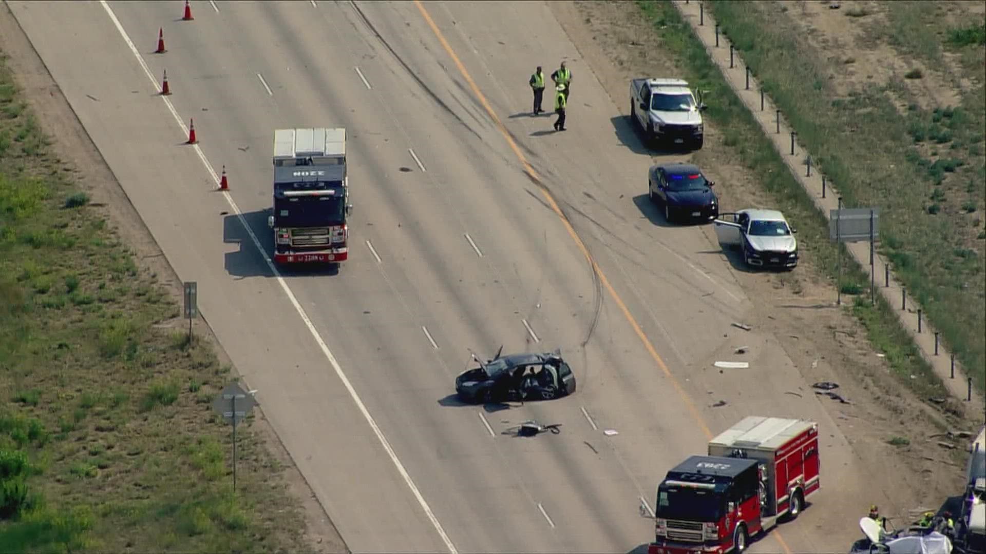 Investigation into I-25 crash that killed 5 could take weeks | 9news.com