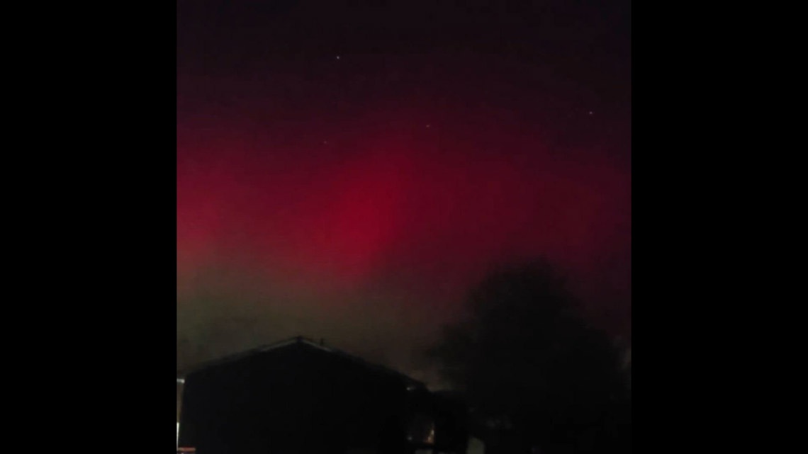 Northern Lights in Frederick 11/11 | 9news.com