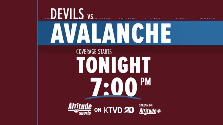 What channel are the Avalanche and Devils on tonight? How to watch the ...
