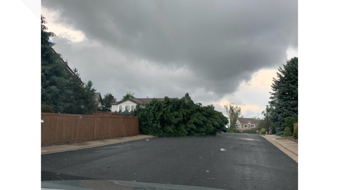 Tornado causes damage in Highlands Ranch, Colorado | 9news.com