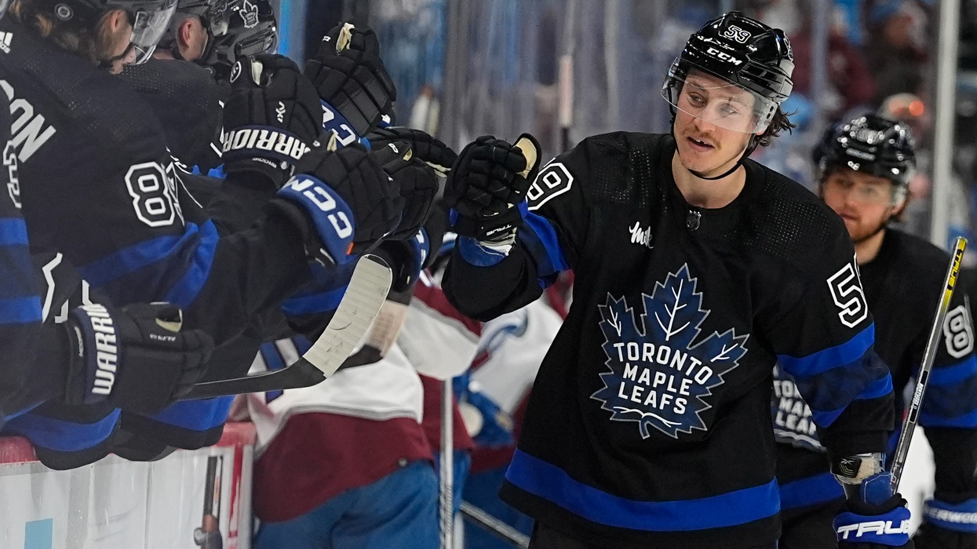 Tyler Bertuzzi records hat trick as Maple Leafs beat Avalanche | 9news.com