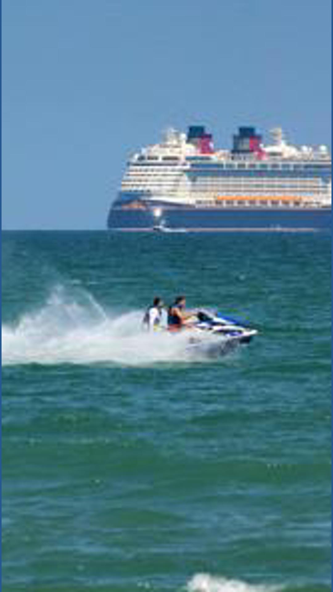 Disney crew rescues girl overboard and father in daring cruise ship ...