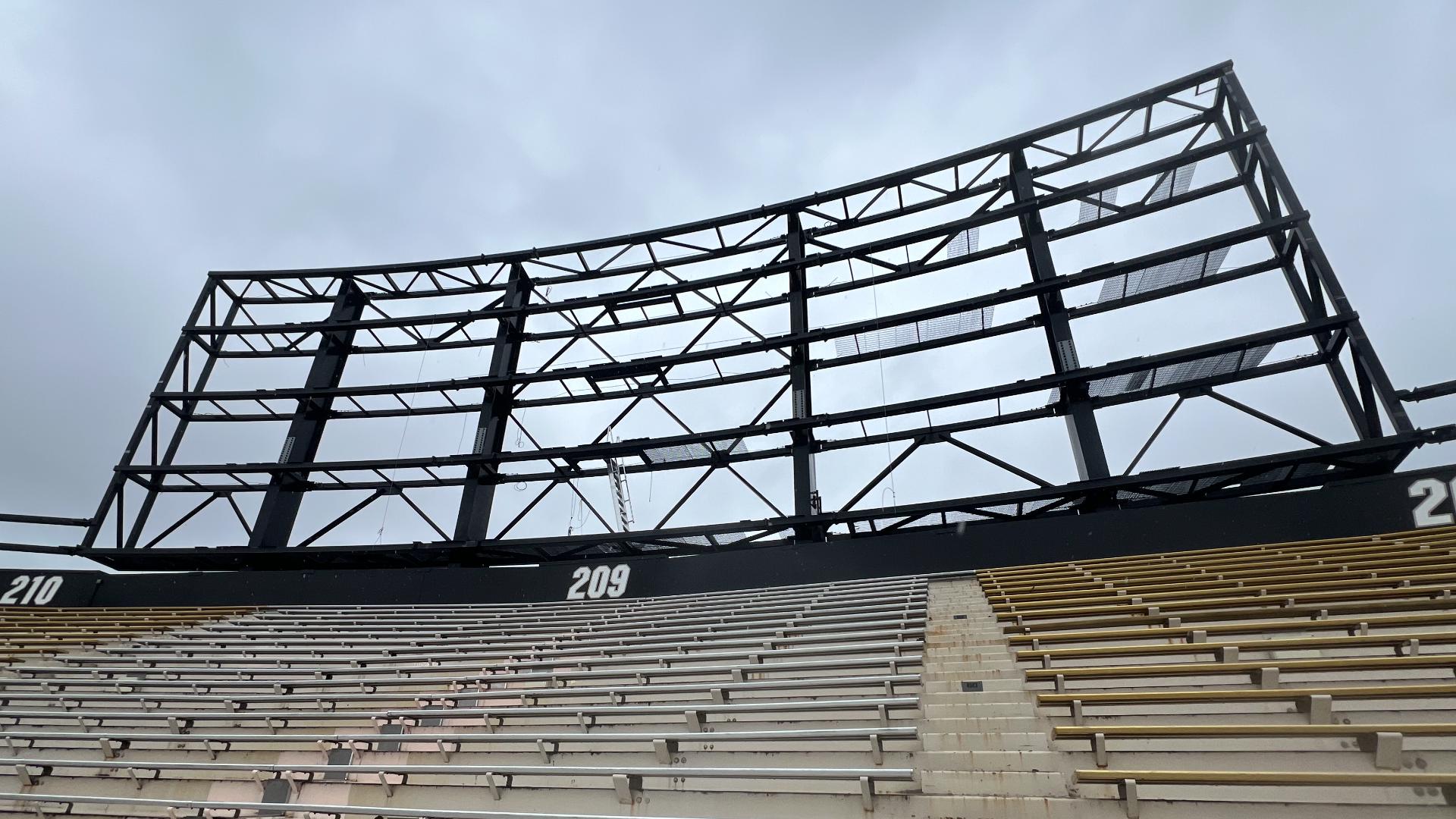 Folsom Field gets new scoreboard for Deion Sanders' 2nd season | 9news.com