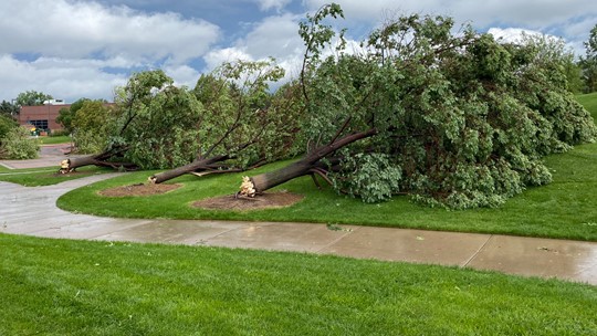 Tornado causes damage in Highlands Ranch, Colorado | 9news.com