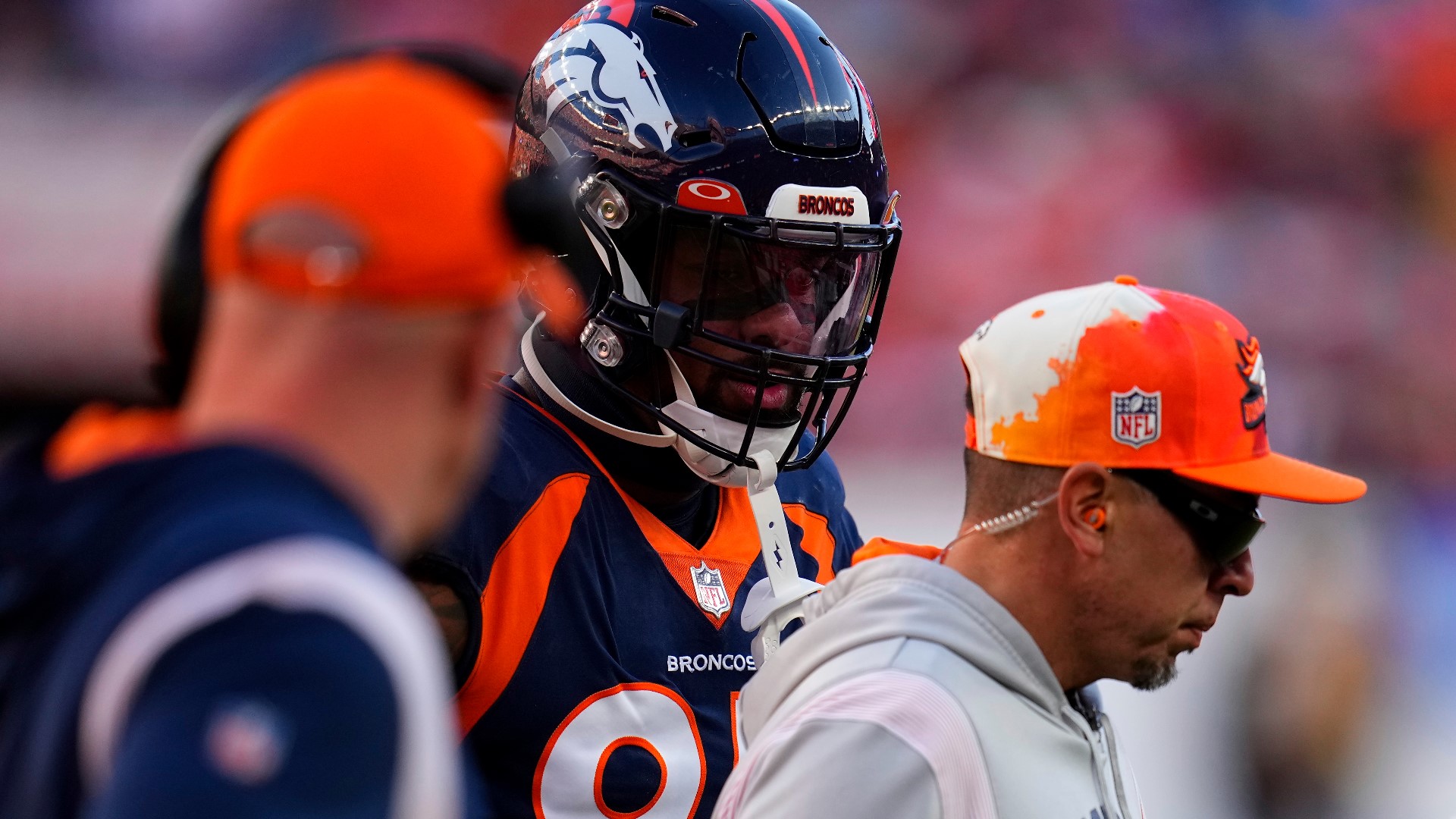 Dre'Mont Jones to miss final 4 games of Denver Broncos season | 9news.com