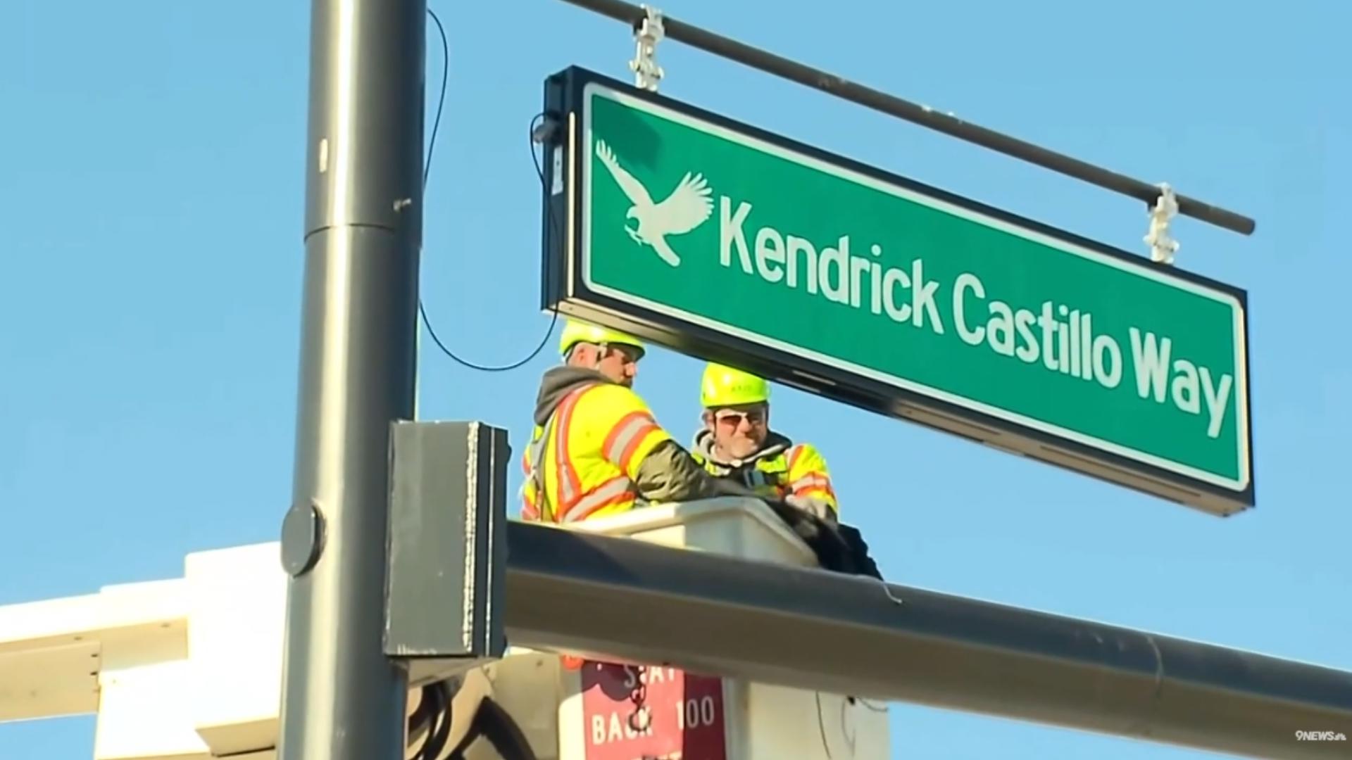 Kendrick Castillo honored with new highway signs in Highlands Ranch ...