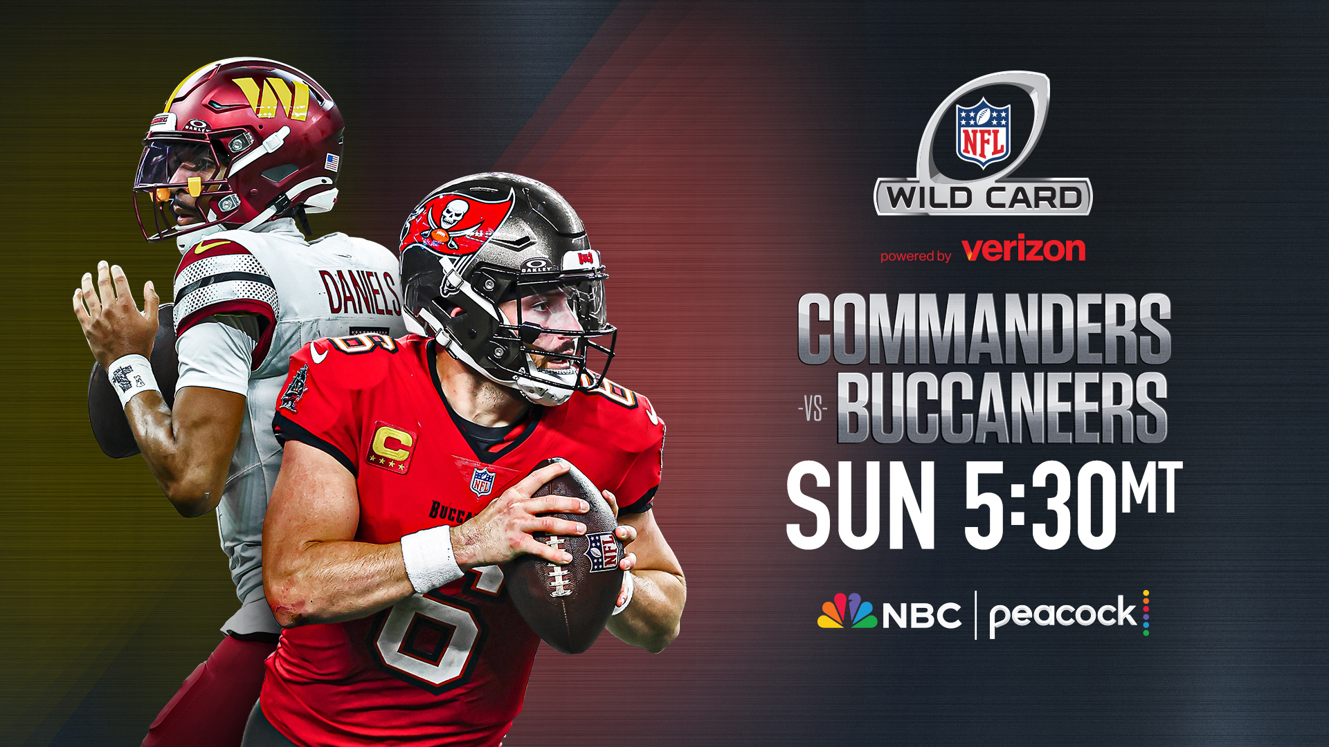 How to watch Commanders vs. Buccaneers playoff game on NBC and 9NEWS ...