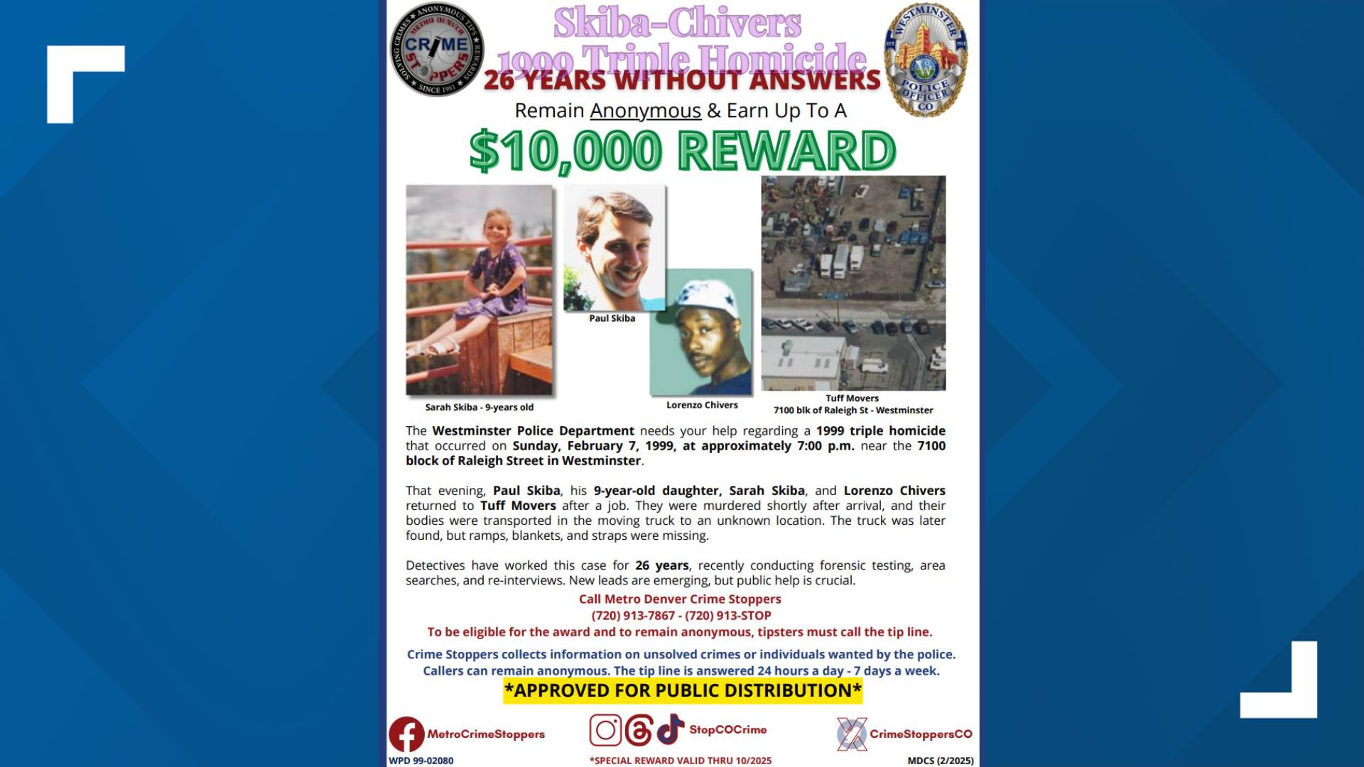 New information reignites hope in solving Colorado triple murder cold ...
