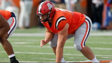 Offensive lineman Clay Webb ready for Broncos rookie minicamp | 9news.com
