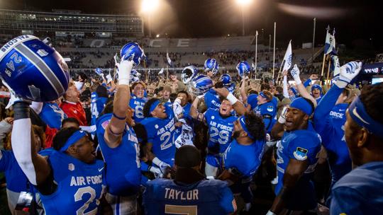 AP Top 25: Air Force football ranked for 1st time since 2019 | 9news.com