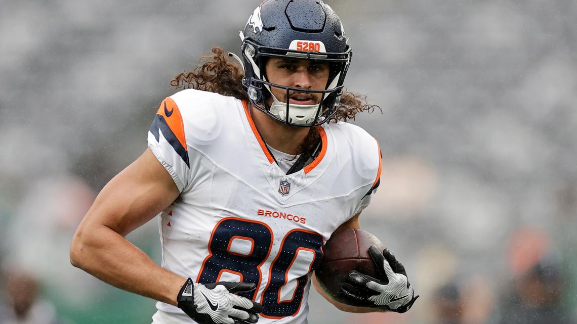 Denver Broncos cut tight end Greg Dulcich | 9news.com