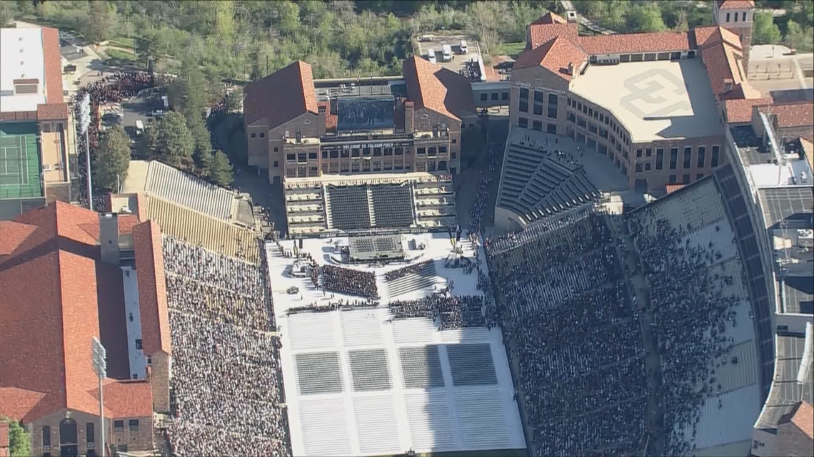 CU Boulder awards over 10,000 degrees at commencement for spring 2025 ...