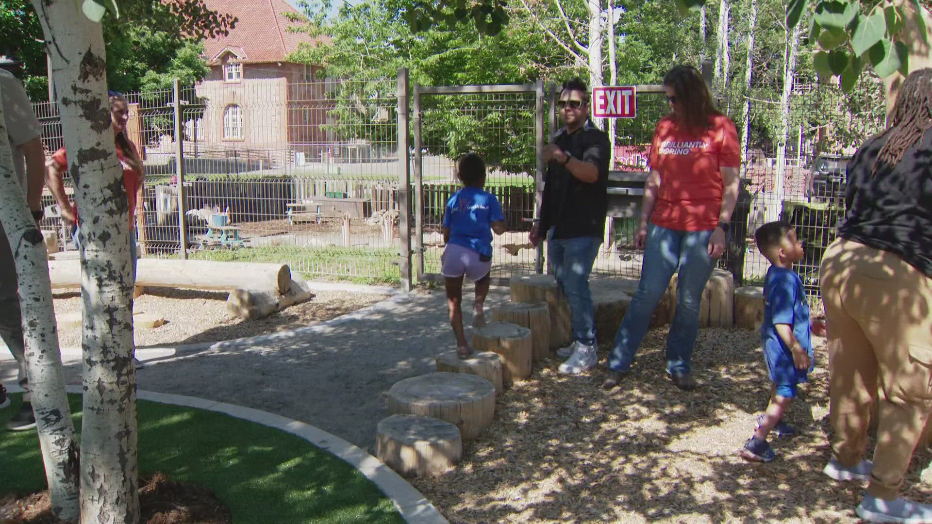 Denver's Clayton Early Learning opens new sensory playgrounds | 9news.com
