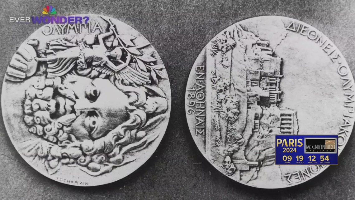 What are Olympic medals made of? | 9news.com