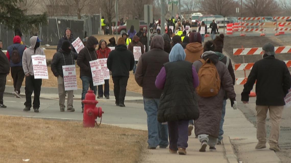 Thousands of JBS workers strike at Greeley beef plant over wages and ...