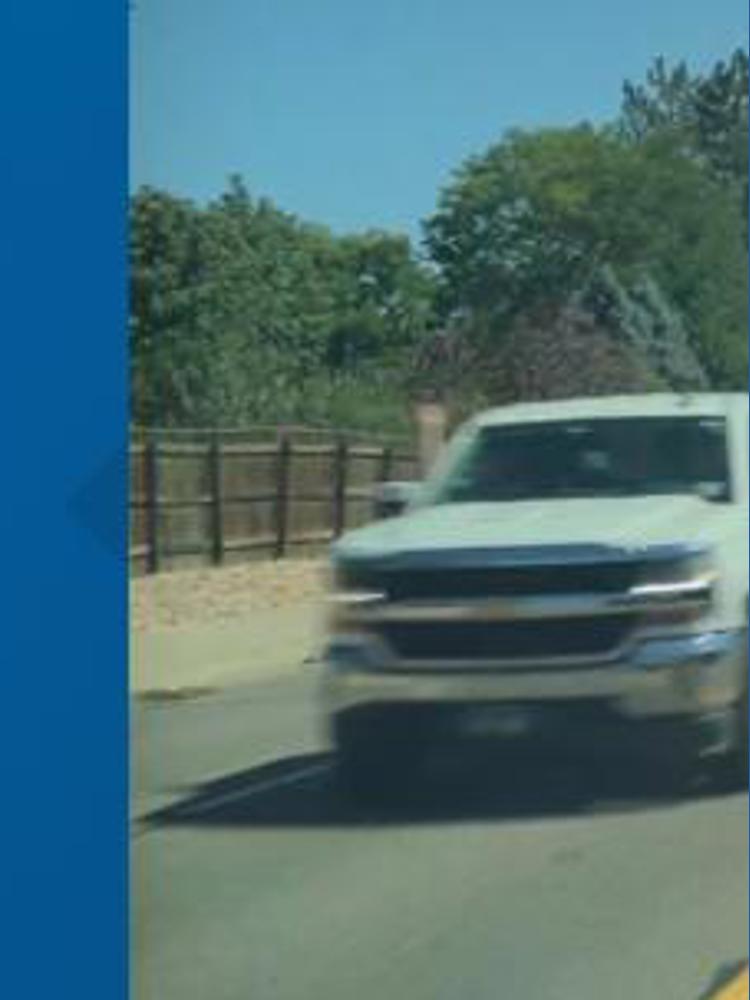 Centennial woman's windshield hit by objects thrown from truck | 9news.com