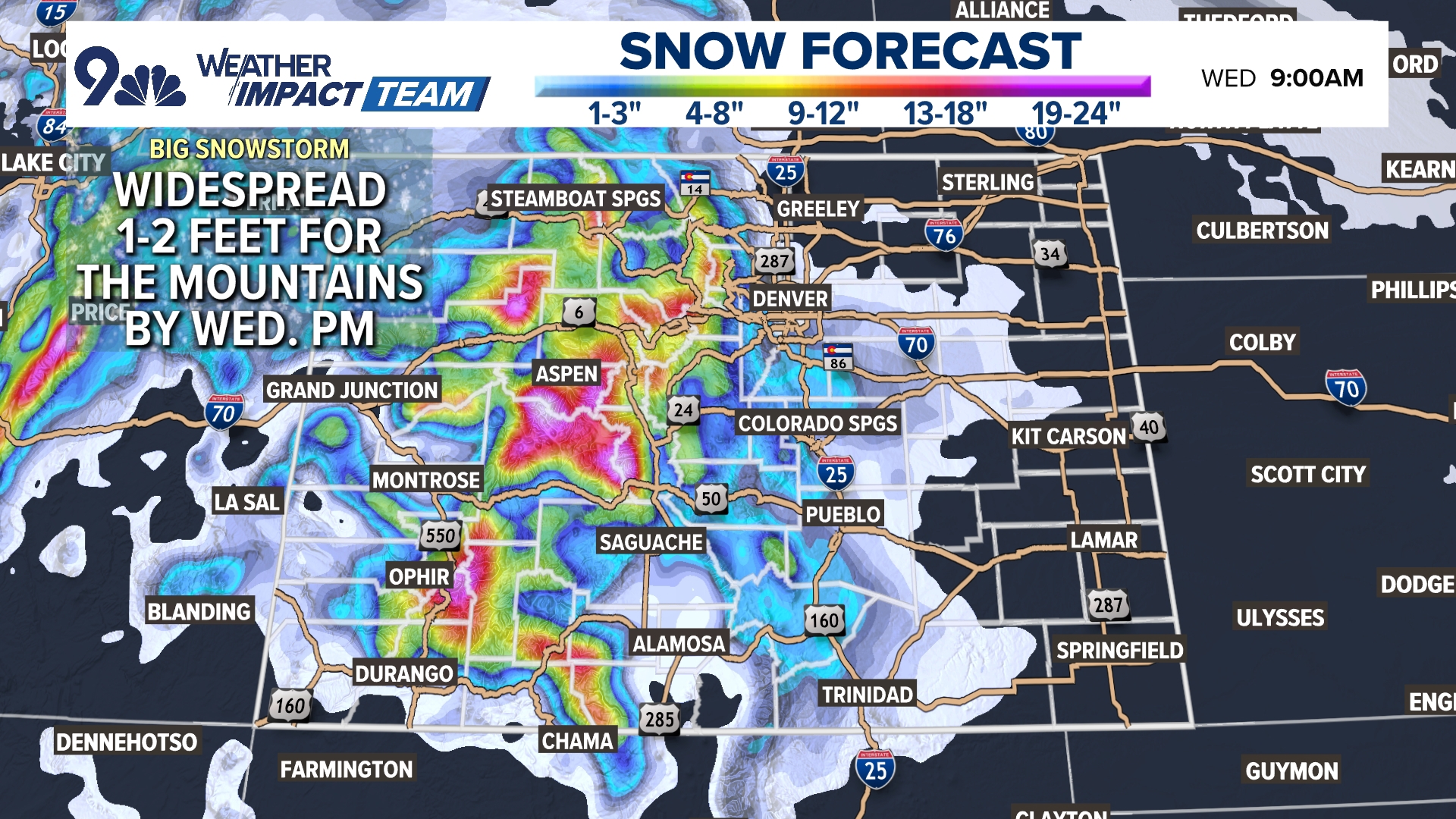 Denver weather: Snow could impact Thanksgiving travel in Colorado ...