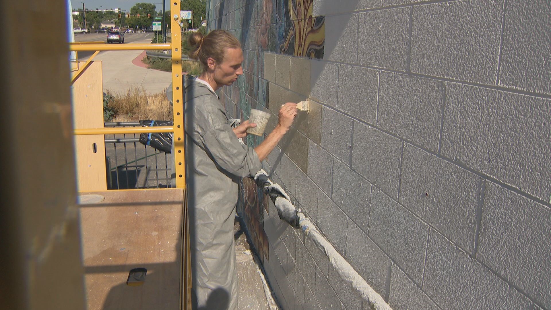 Chicano mural uncovered and preserved in Denver | 9news.com