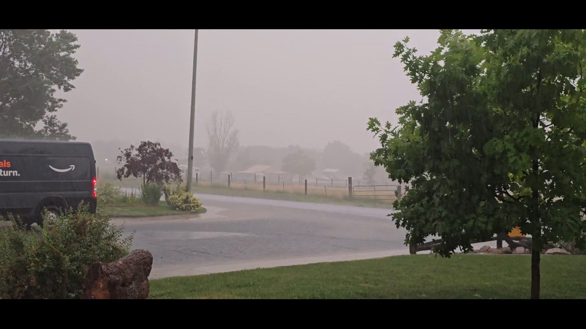 Rain and hail, Frederick, CO | 9news.com