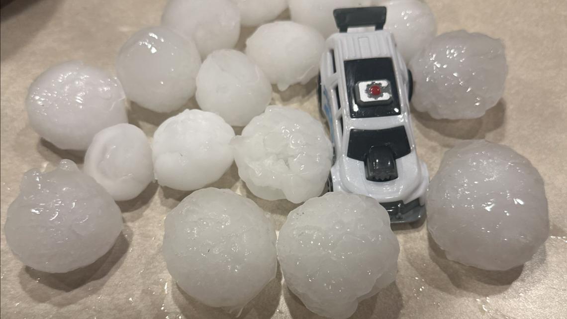 Hail thunderstorm hits Denver metro area Thursday night | 9news.com