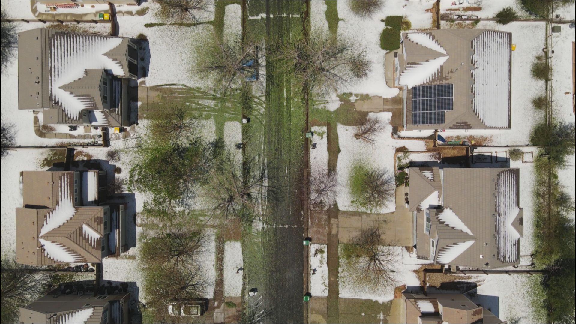 Hail thunderstorm hits Denver metro area Thursday night | 9news.com