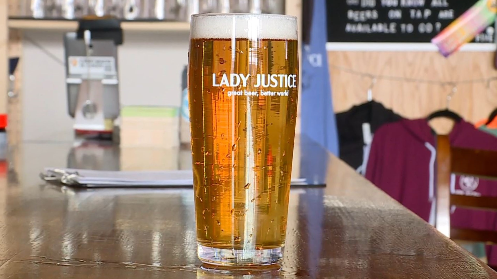 Lady Justice Brewing serving up change with new beer | 9news.com