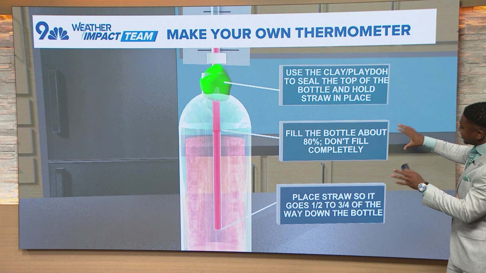 How to make your own thermometer | 9news.com