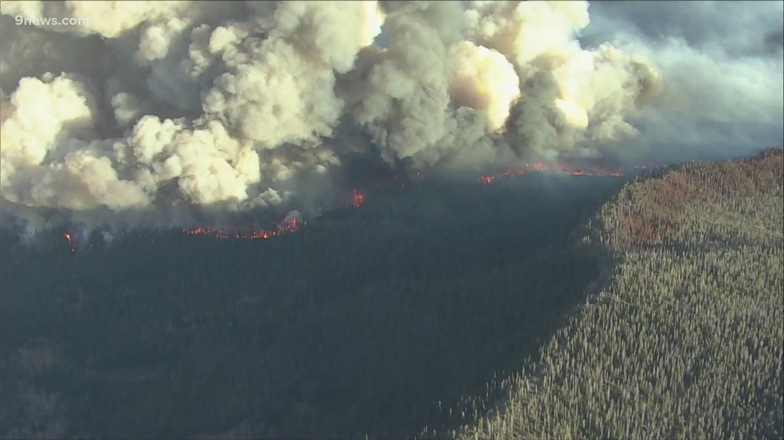 Current October wildfire activity rare for Colorado | 9news.com