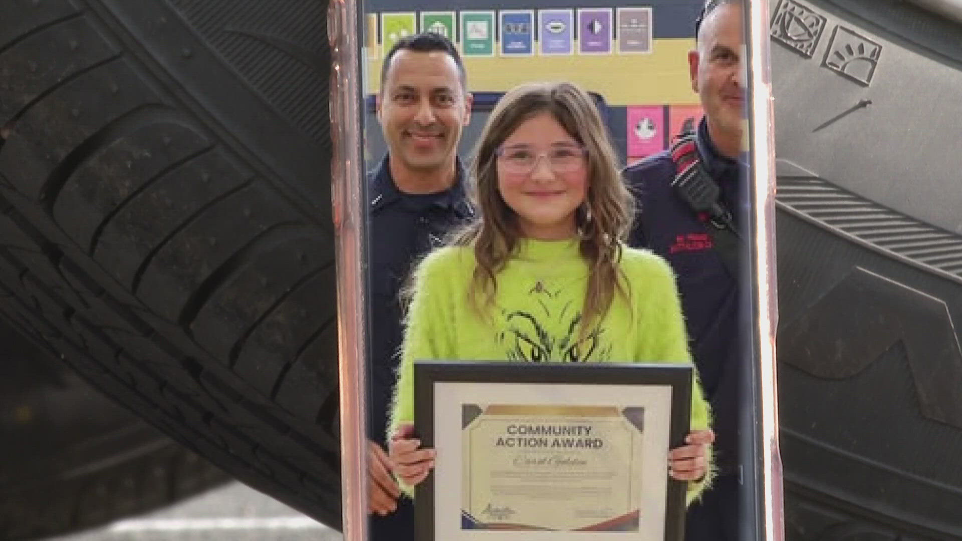Fort Collins girl saves neighbors from apartment fire | 9news.com