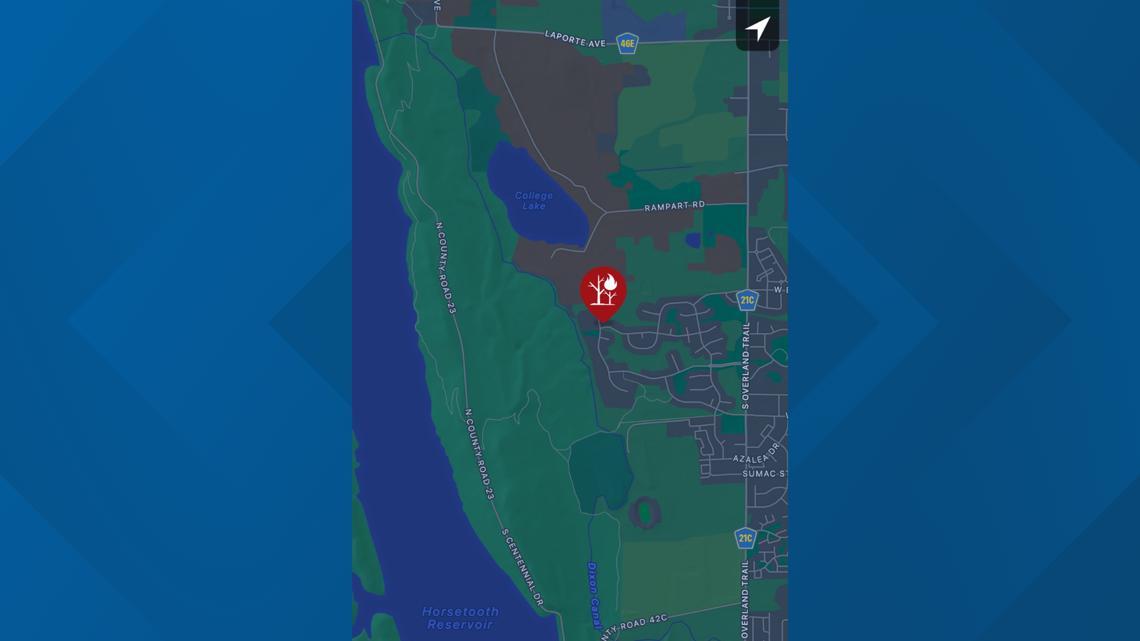 Wildfire on western edge of Fort Collins under control, firefighters ...