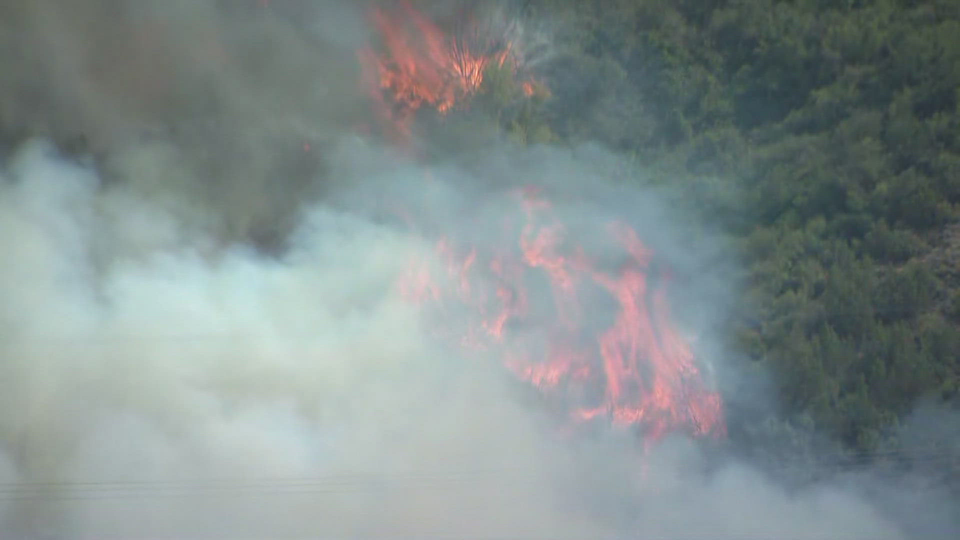 Cottonwood Flat Fire 35% contained | 9news.com