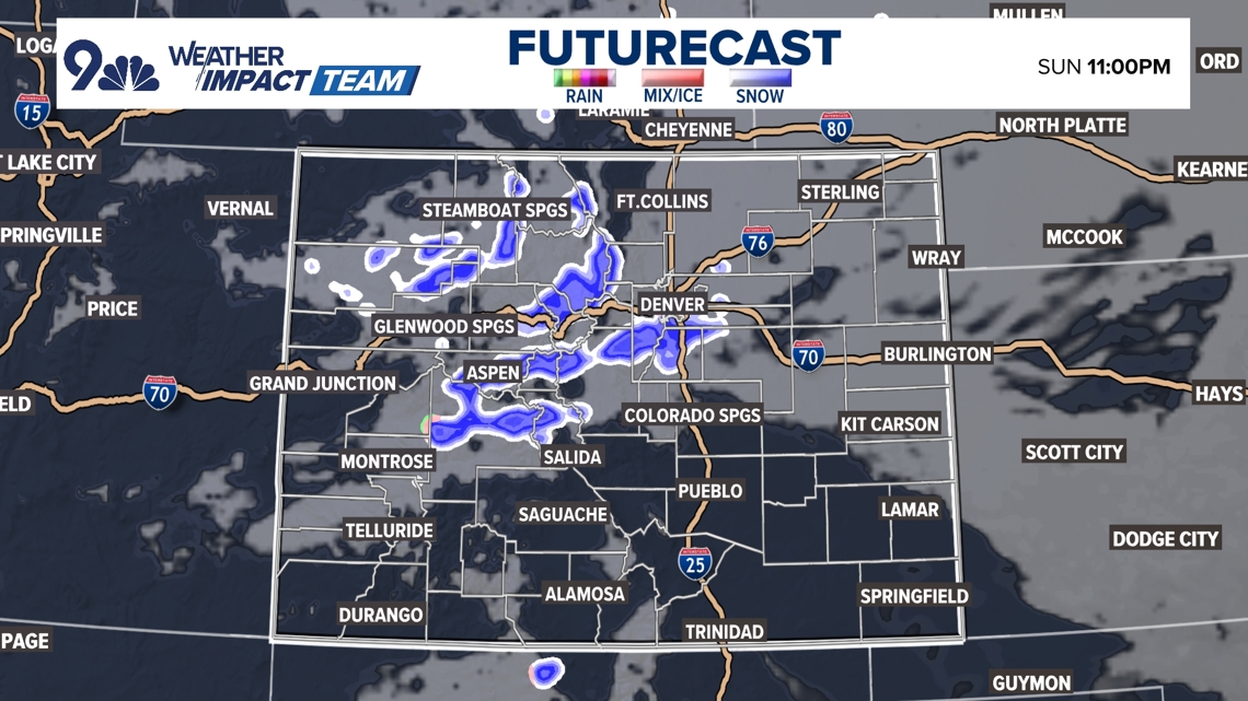 Denver, Colorado, Front Range weather forecast | 9news.com